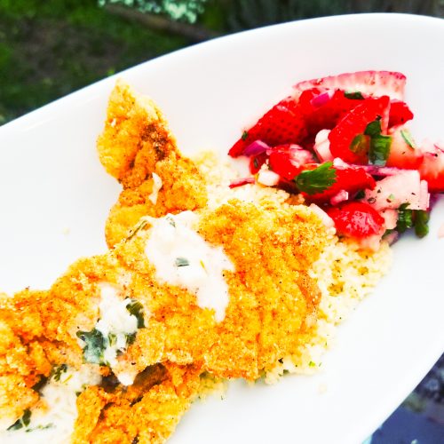 Cornmeal Crusted Pacific Snapper in Tequila Lime Sauce - OUT WEST: Food ...