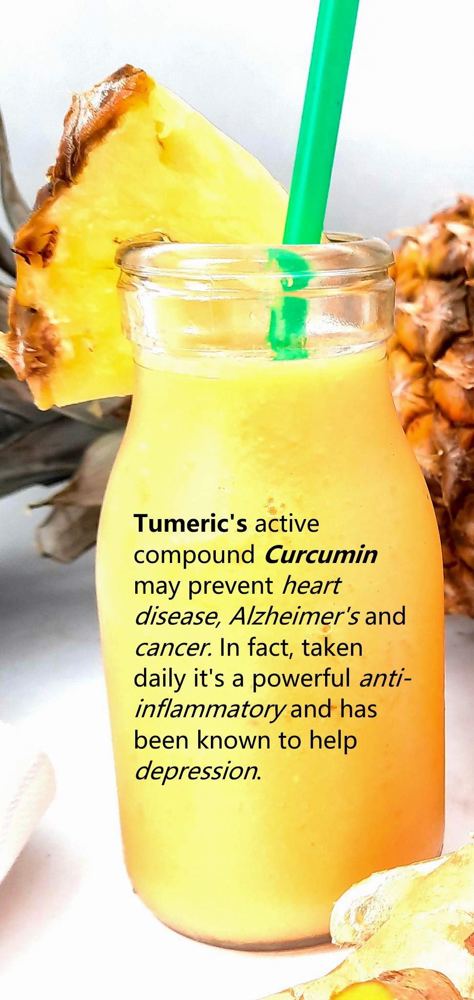 Tropical Tumeric Ginger Smoothie - OUT WEST Lifestyle