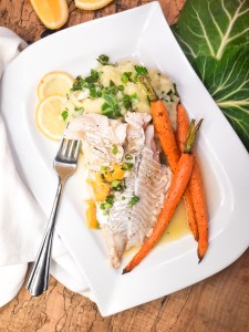 Wine and Garlic Poached Cod with Irish Colcannon - OUT WEST: Food ...