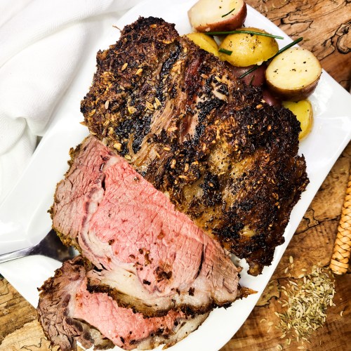 Herb Crusted Prime Rib - OUT WEST Lifestyle