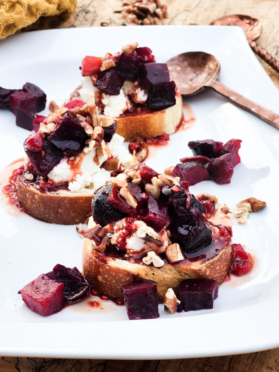 Creamy Smoked Beet Toast - OUT WEST: Food & Lifestyle
