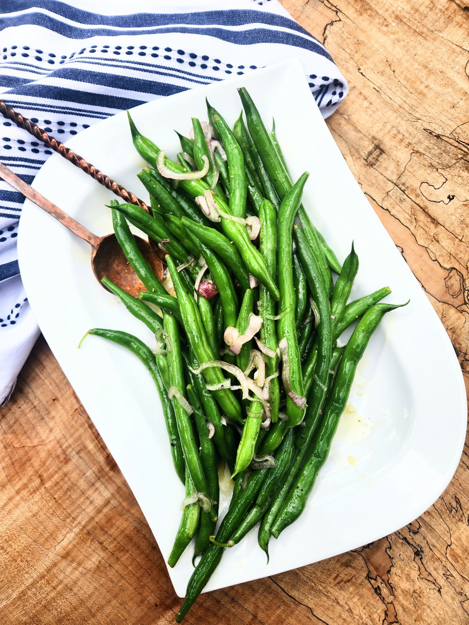 Shallot Citrus Green Beans - OUT WEST Lifestyle